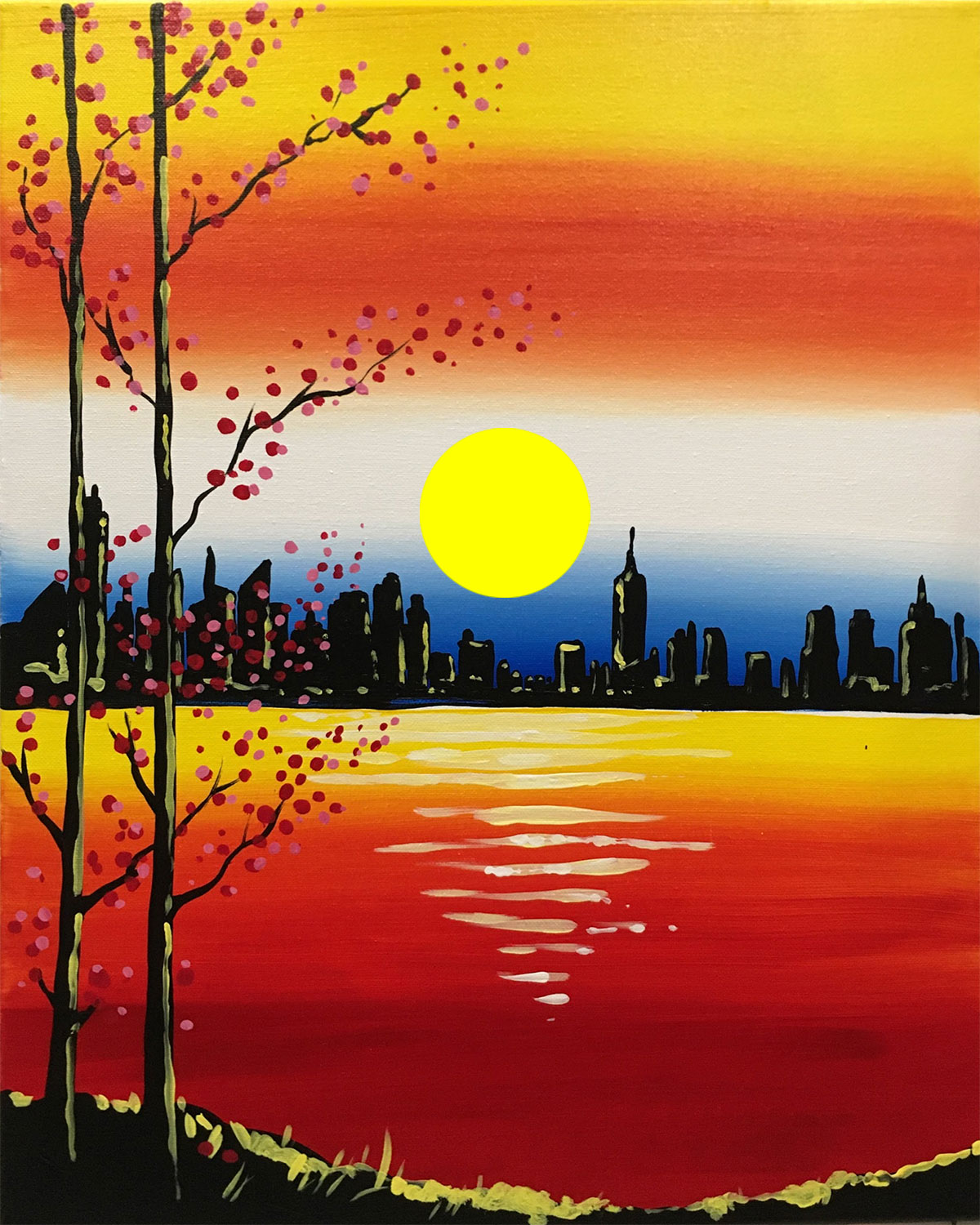 Painting Event: Palm Tree by the Beach | Paint & Chill